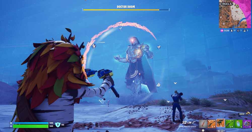 Fortnite live event sees 5.6m players defeat Doctor Doom in hour-long ...