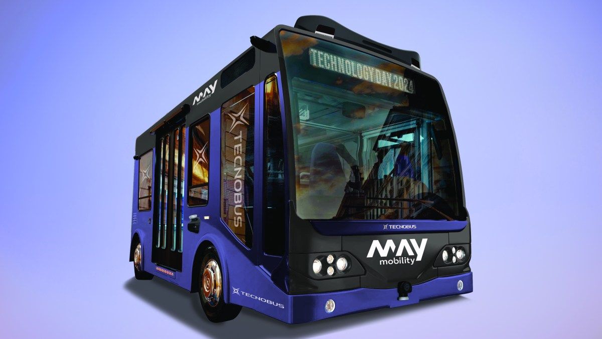 May Mobility reveals electric autonomous minibus at CES 2025 - Haywaa