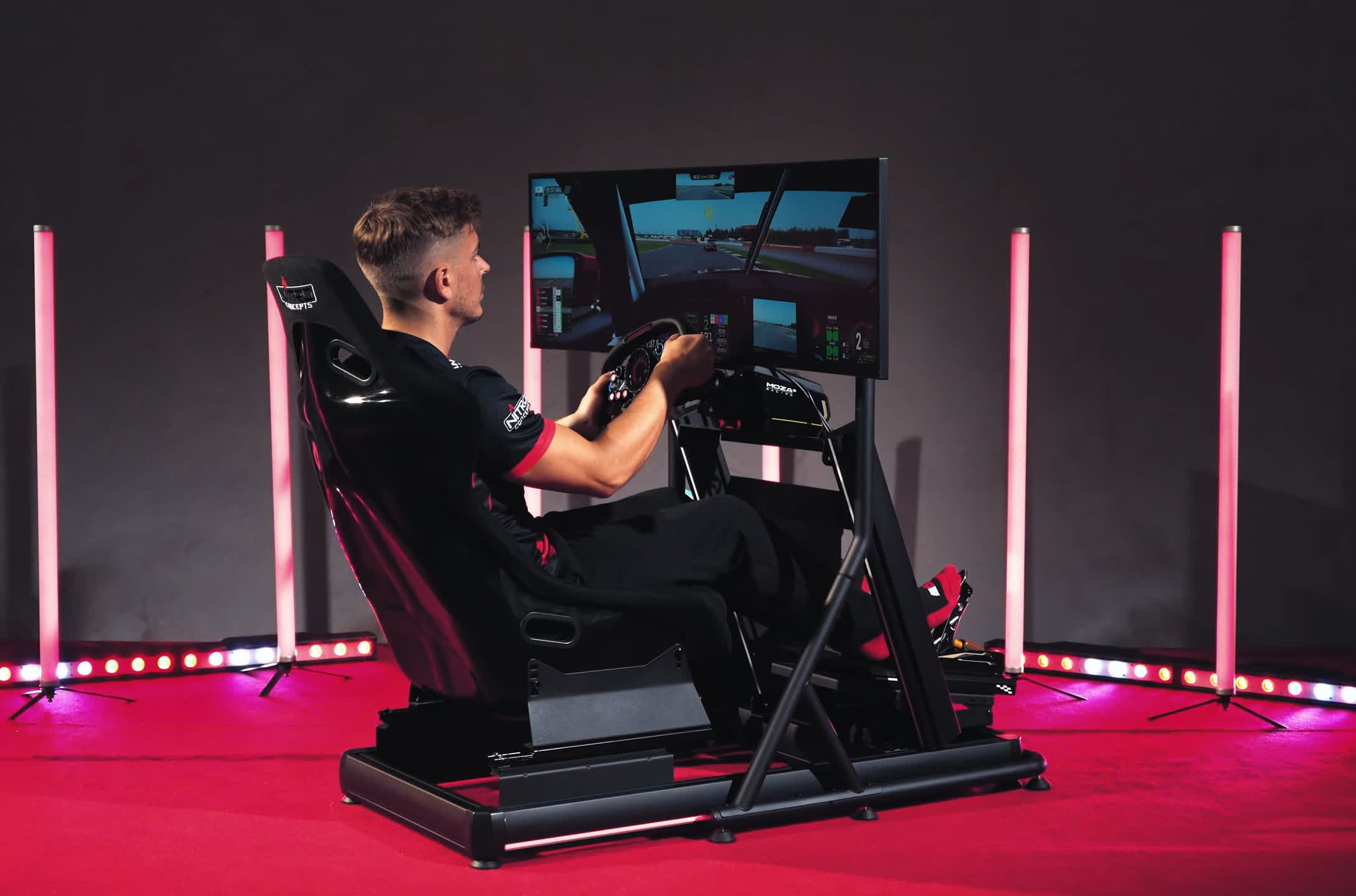 Nitro Concepts' latest sim racing build blows wind on your face for ...