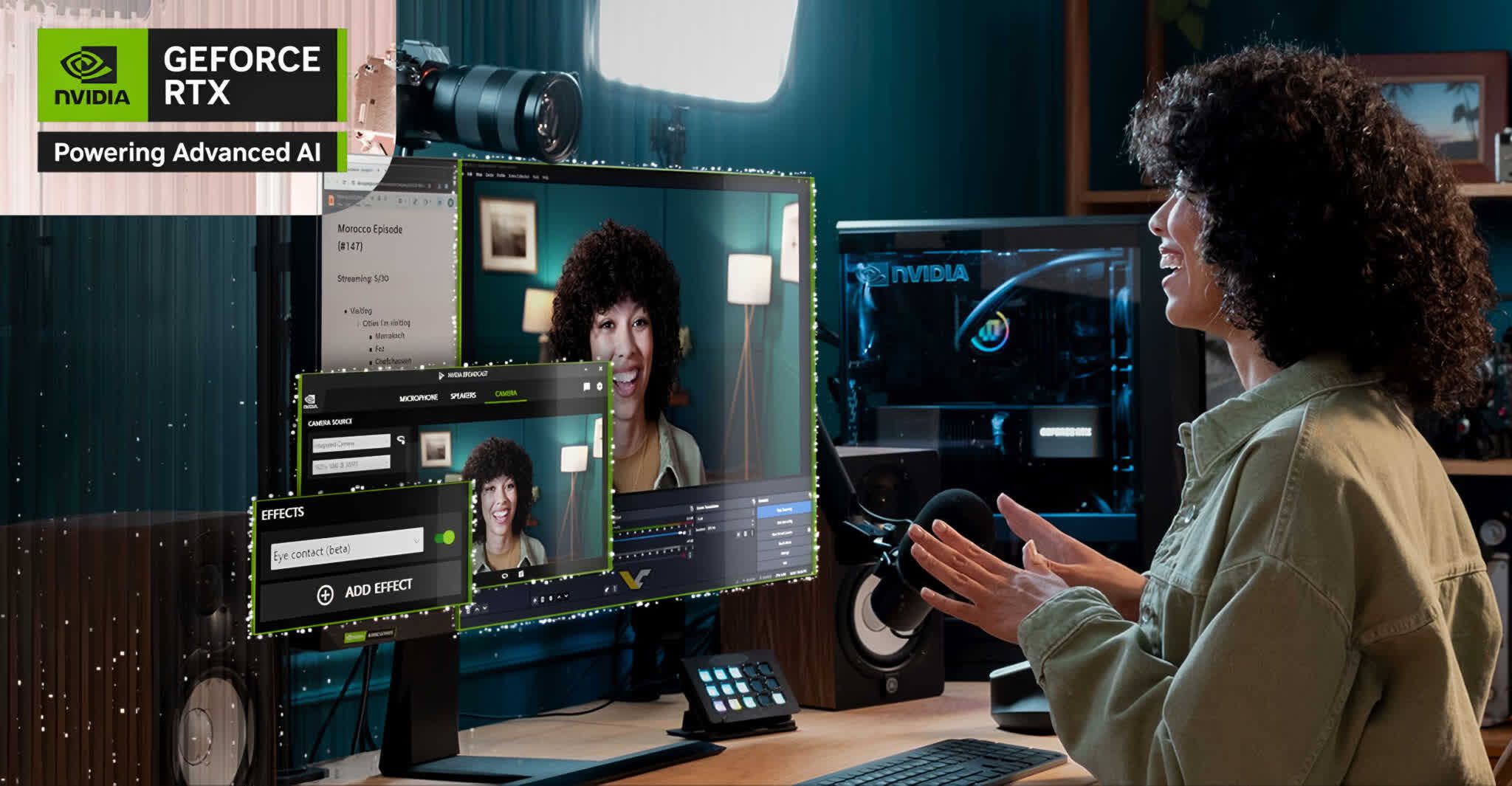 Nvidia updates GeForce RTX badge with "Powering Advanced AI" tagline ...