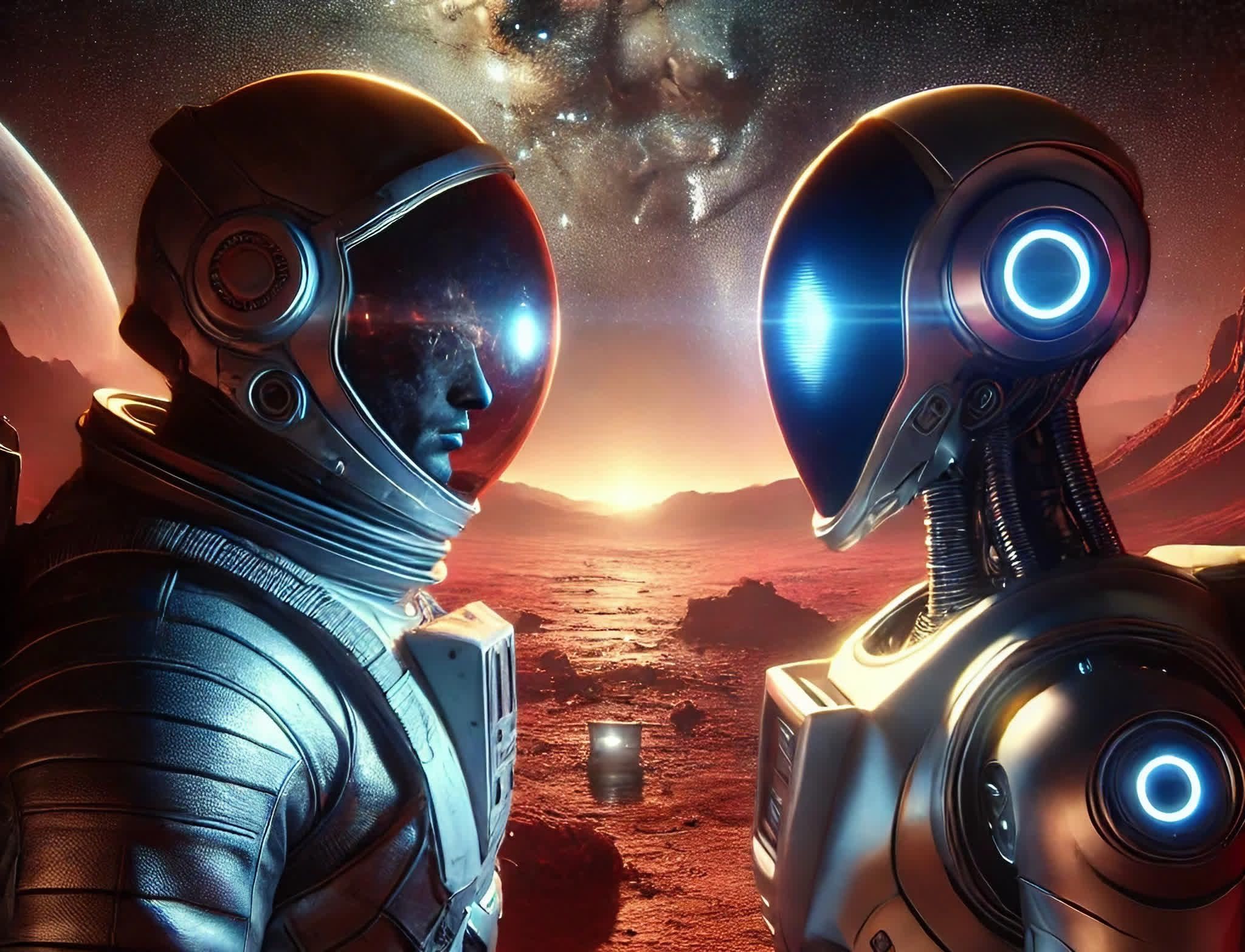 Scientists wonder if robots can overtake human astronauts in space ...